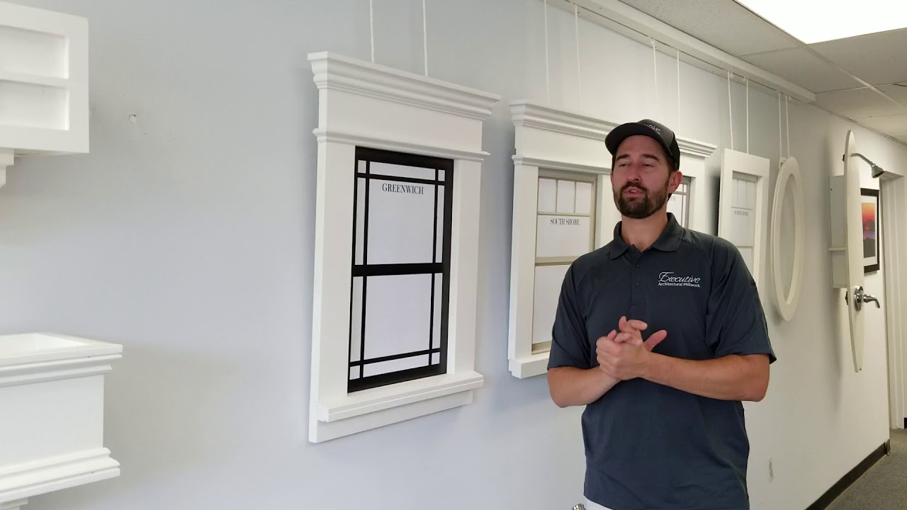 PVC Window Surrounds from Executive Architectural Millwork - YouTube