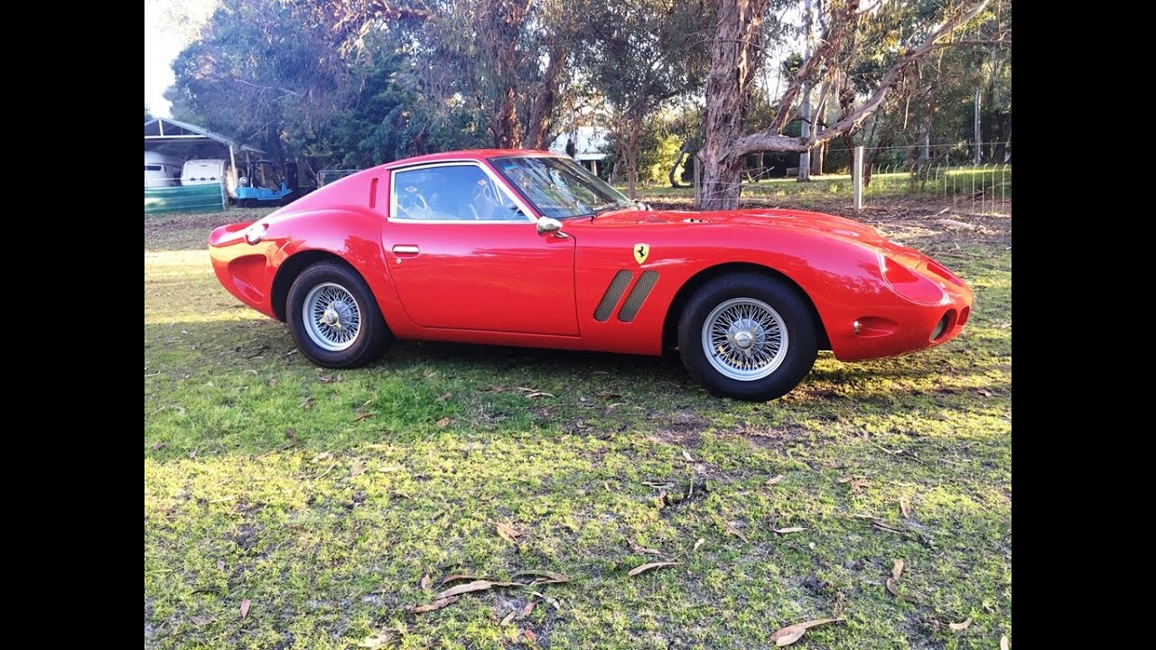 ferrari 250 gto replica - YouTube