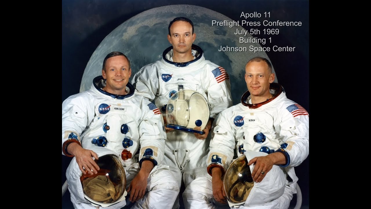 Apollo 11 Pre-Flight Press Conference (Full Mission) - YouTube