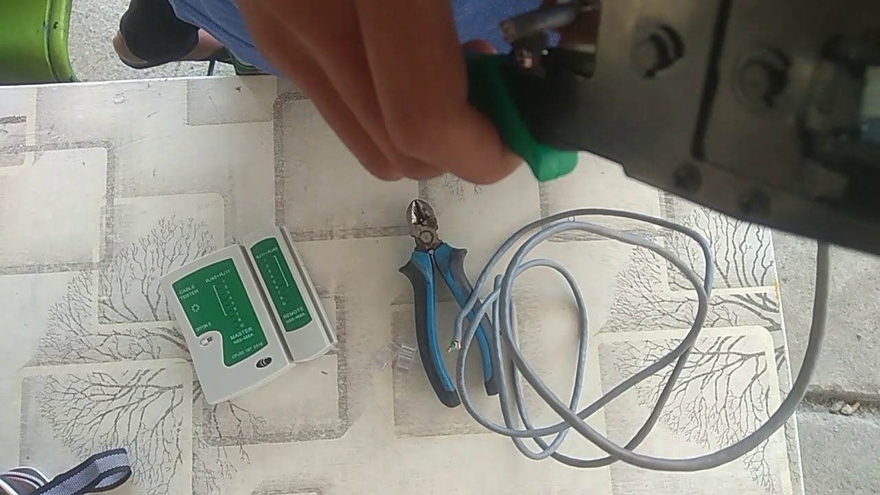 Tutorial merakit kabel straight - YouTube