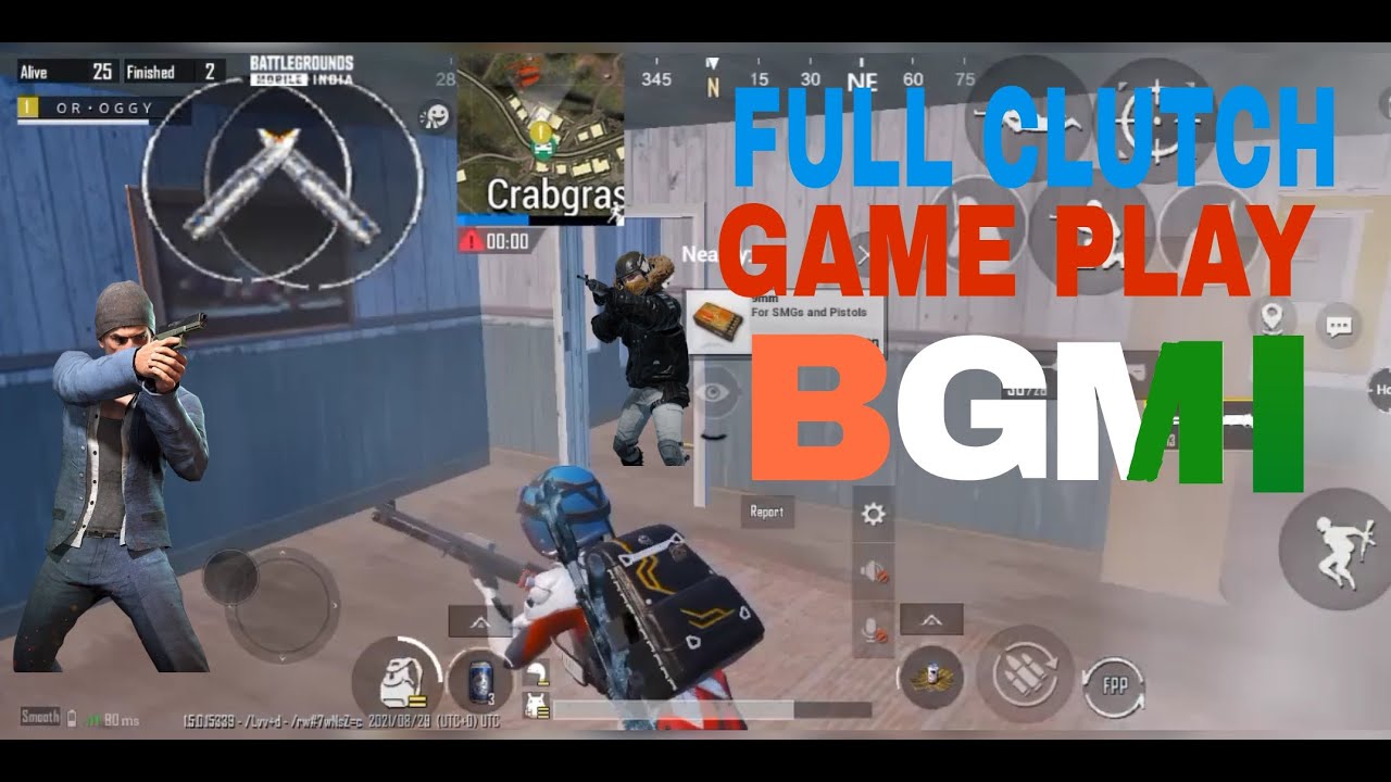 Full clutch gameplay #BGMI - YouTube