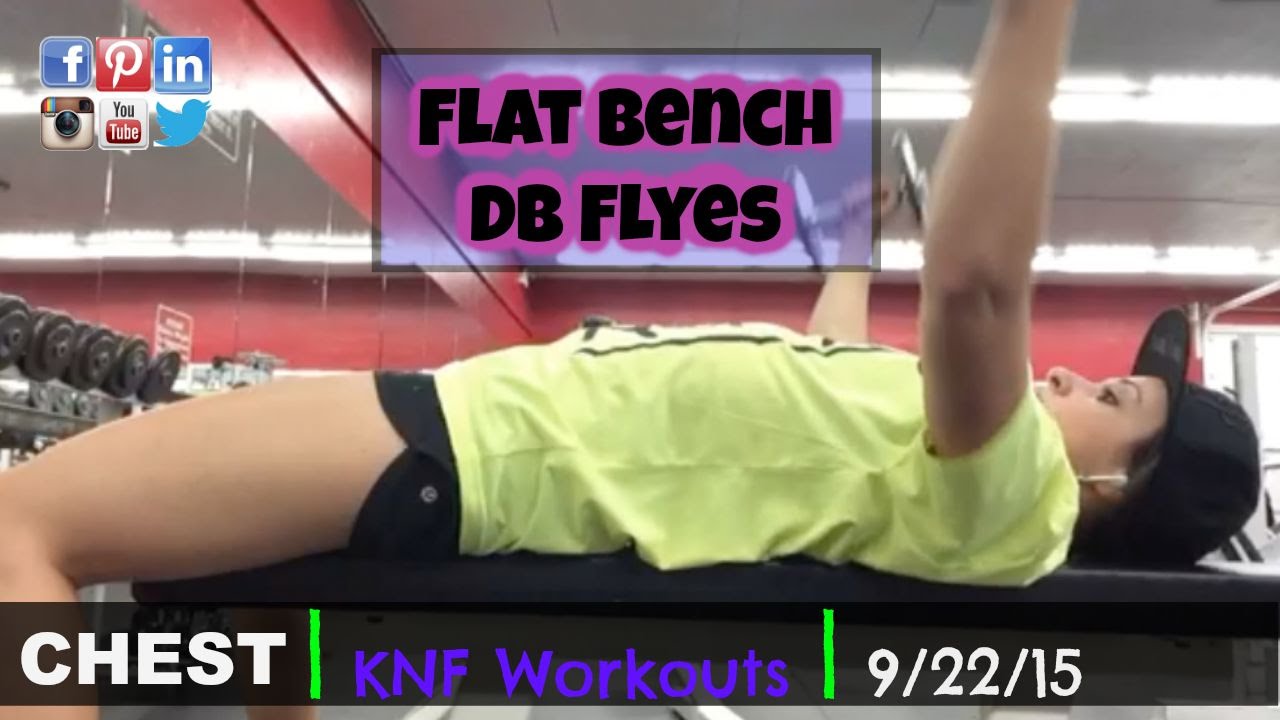 Exercise Demo | Flat Bench DB Flyes - YouTube