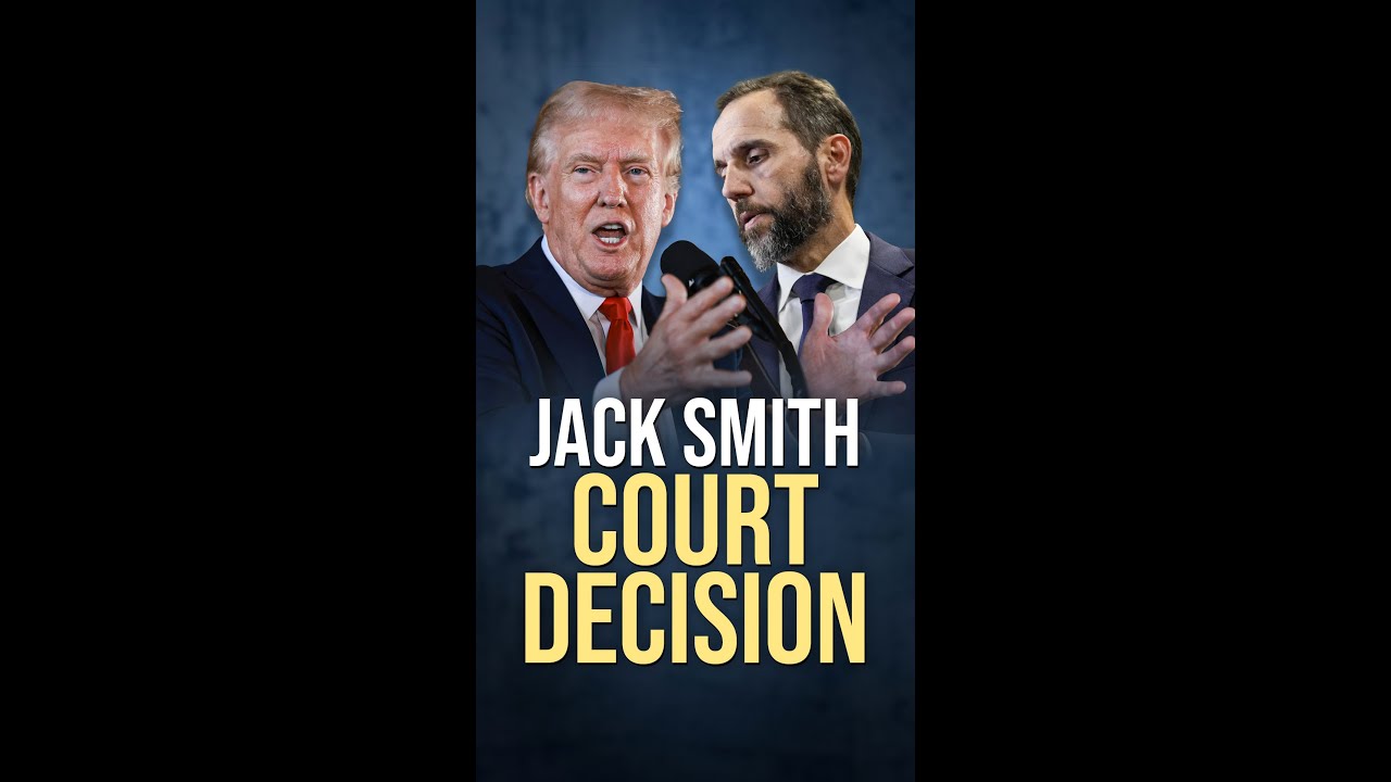 Last Chance For Jack Smith Case Against Trump - YouTube