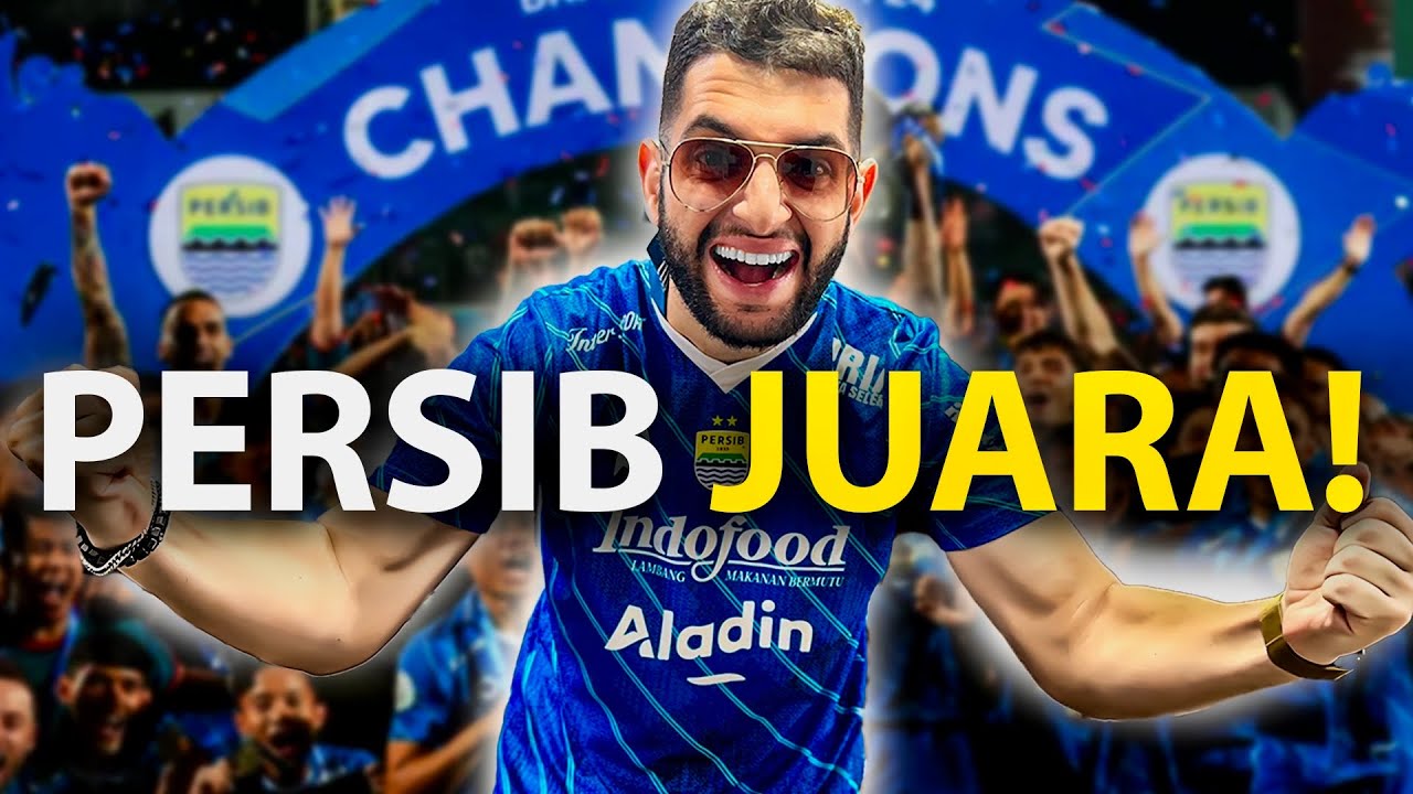Persib Bandung Is The Champion of Liga 1 Indonesia!🔵🔥 - YouTube