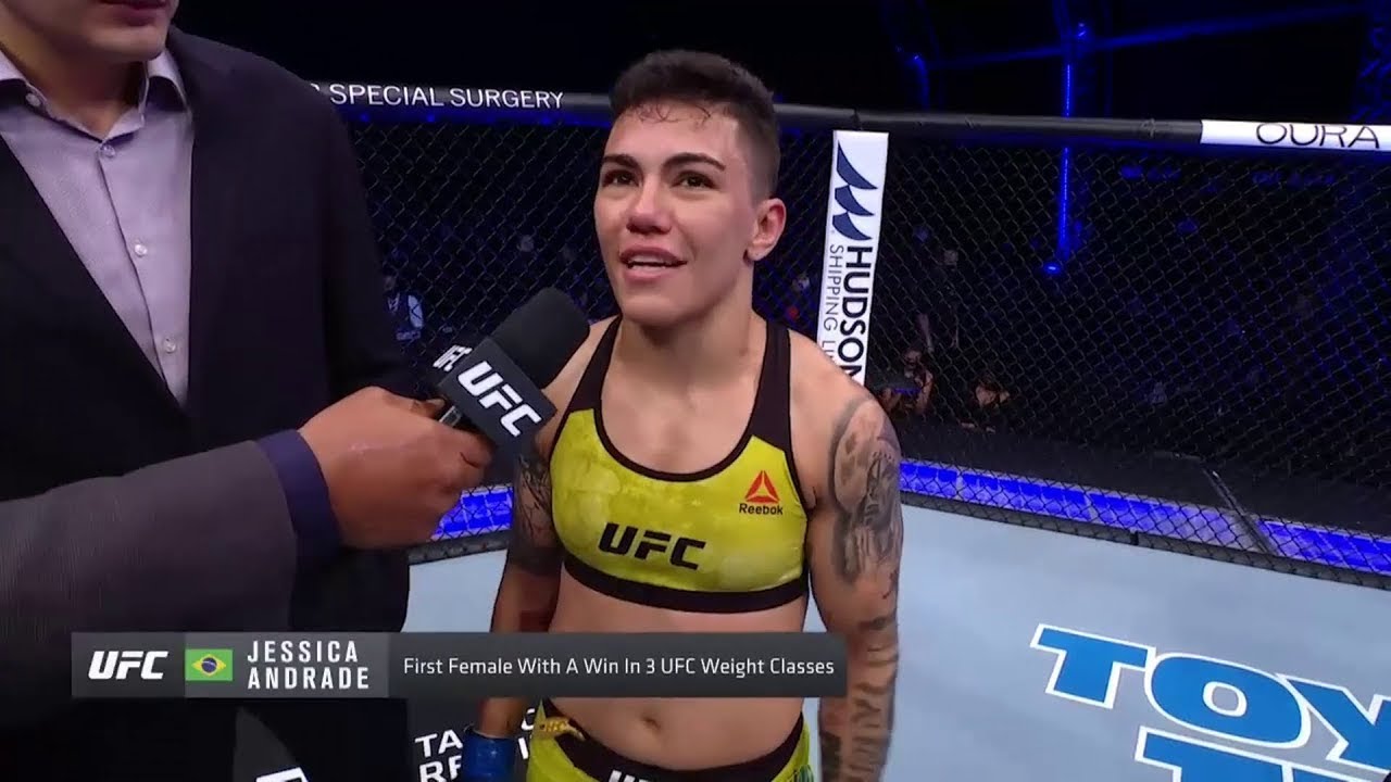 Entrevista no Octógono com Jéssica Andrade | UFC Fight Island 6 - YouTube