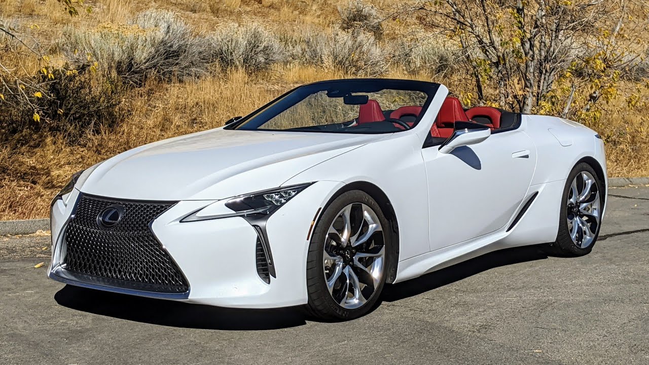 The Lexus LC500 Convertible Is Almost Perfect - YouTube