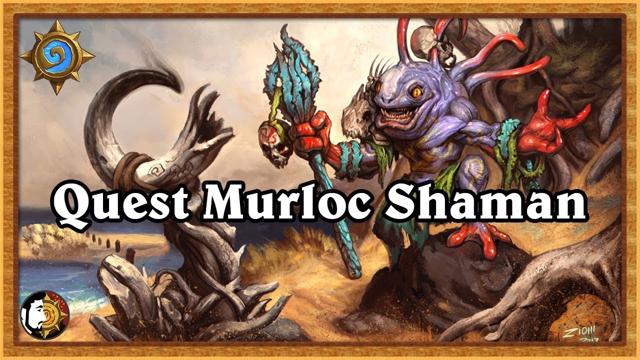 Hearthstone: Cheesing - Legend Quest Murloc Shaman - YouTube