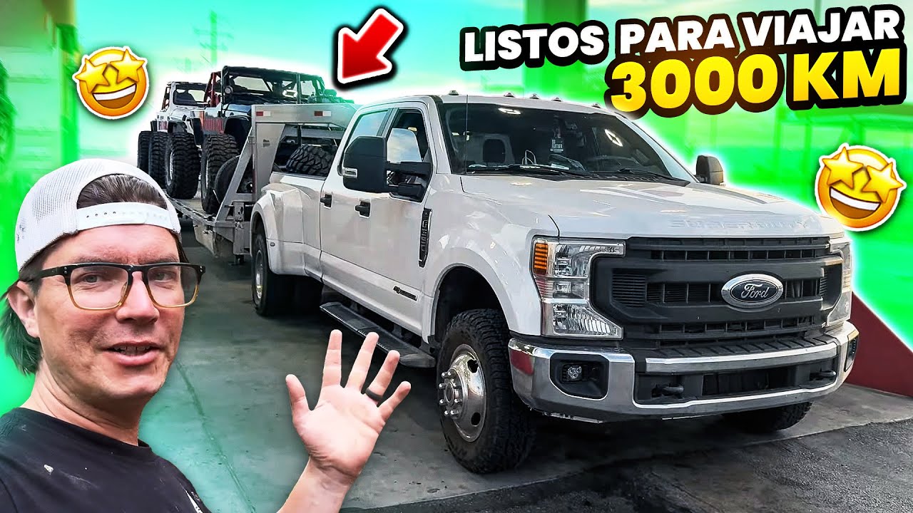 Listos para el viaje de 3,000 KM - YouTube