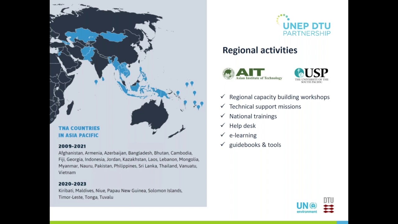 Climate Technologies and Technology Needs Assessment activities in Asia ...