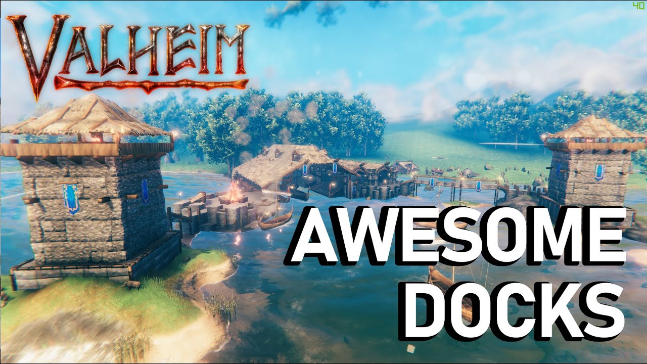 DETAILED DOCKS 🪓 - VALHEIM - YouTube