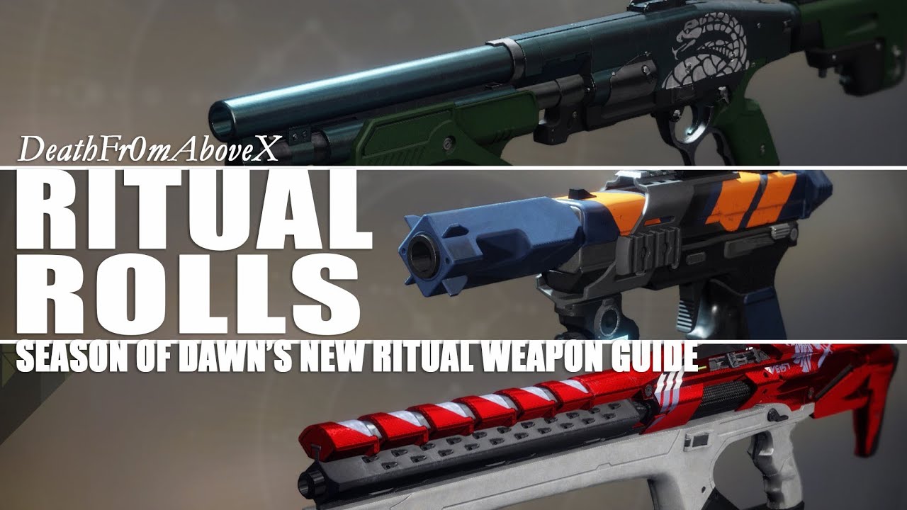 Season of Dawn's God Roll Reset Guide - Ritual Weapons | Destiny 2 ...