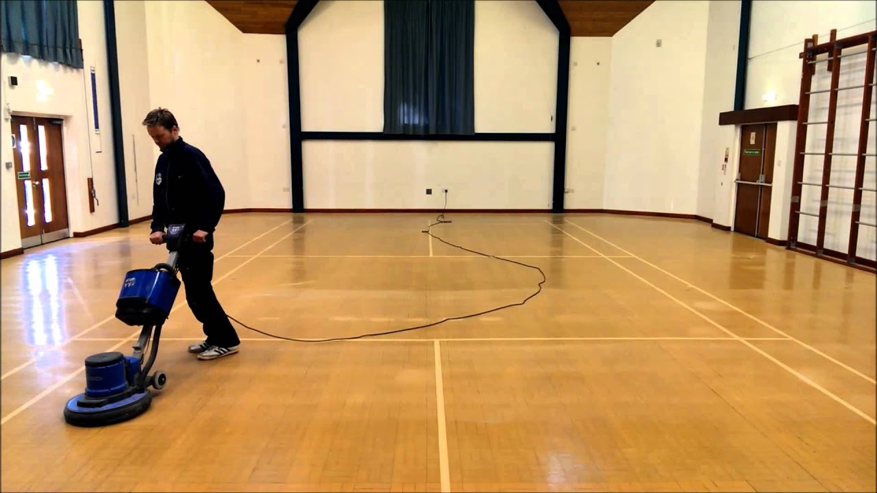 How To - Abrade A Floor - YouTube