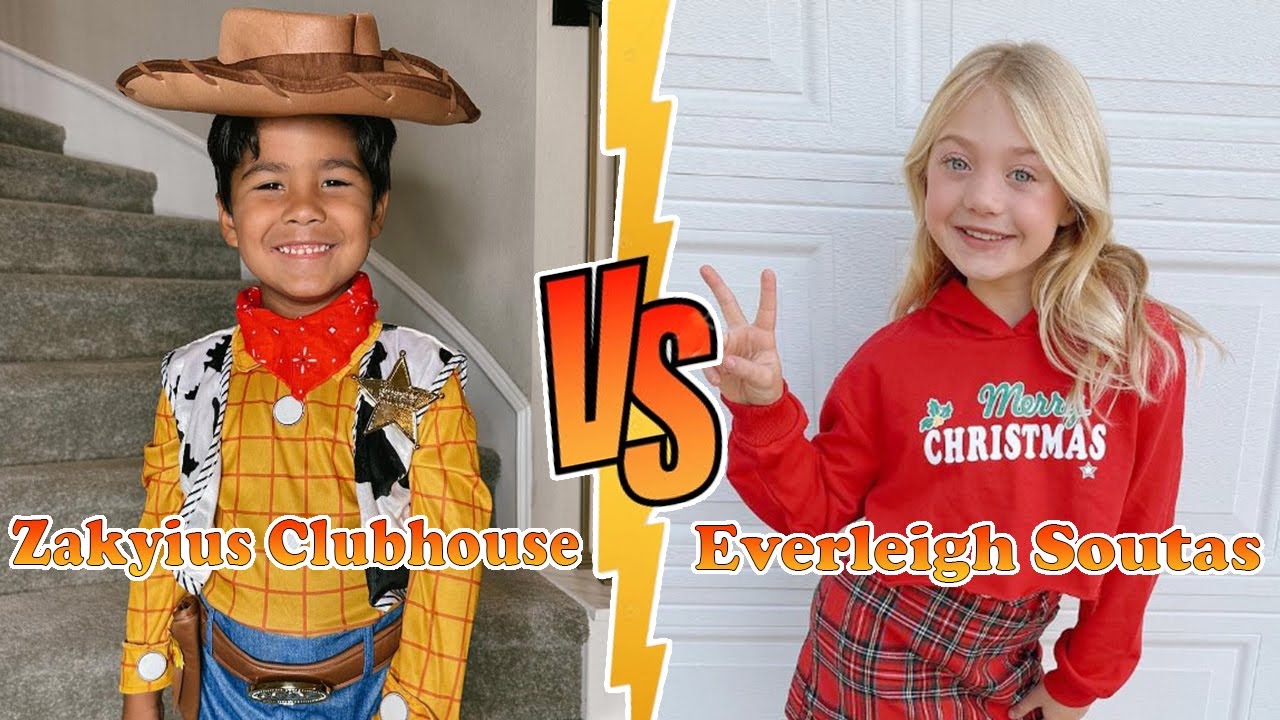 Everleigh Rose VS Zakyius Clubhouse Transformation 👑 New Stars From ...