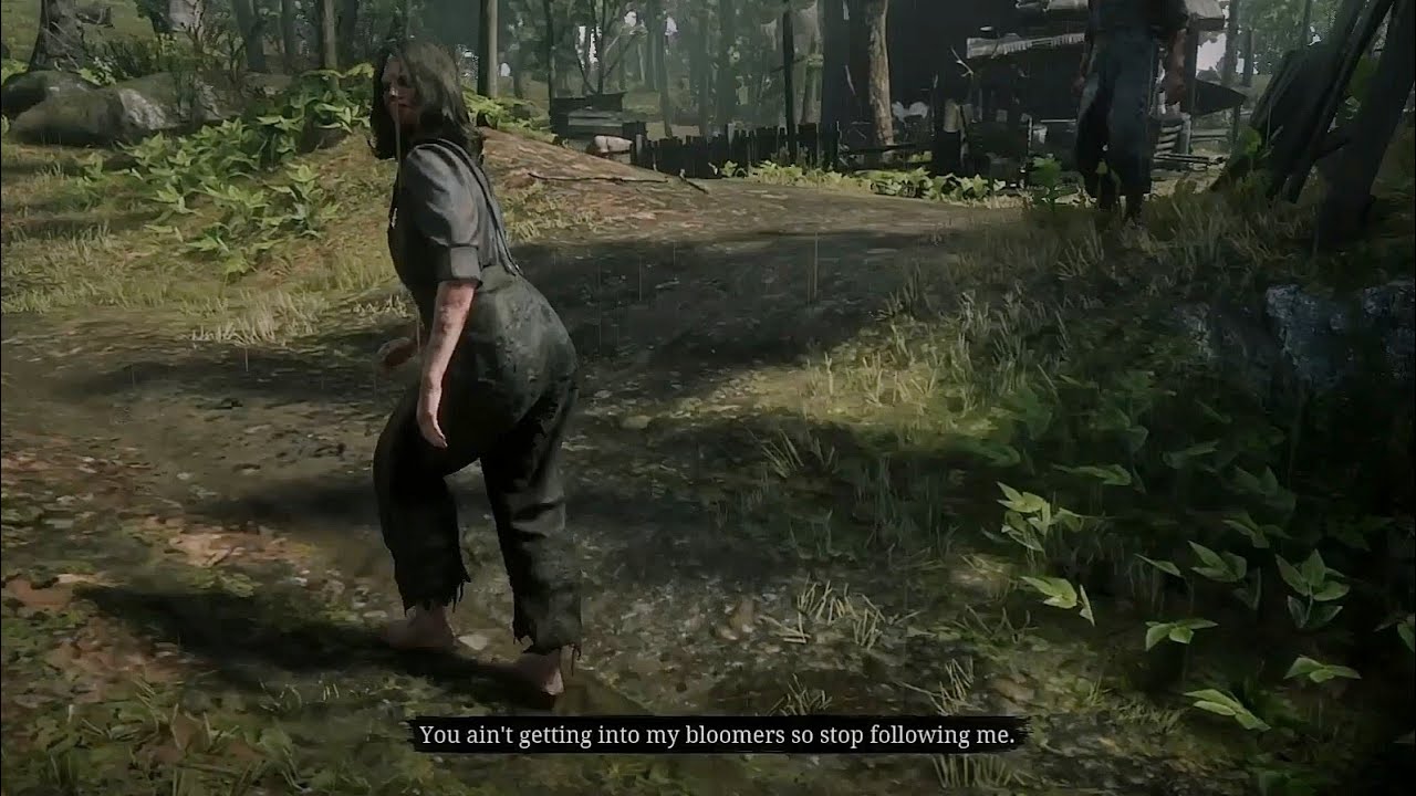 John Marston Meets The BIG Ass Lady Of Butcher Creek - Red Dead ...