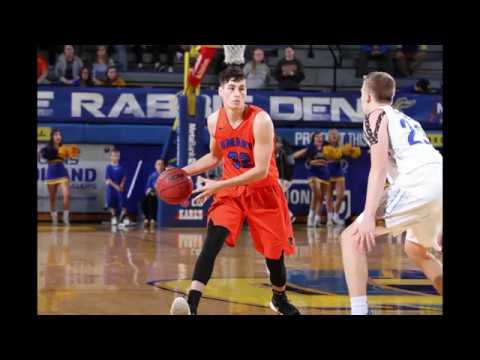 Tom Kubank #32 17-18 University of Mary Highlights - YouTube