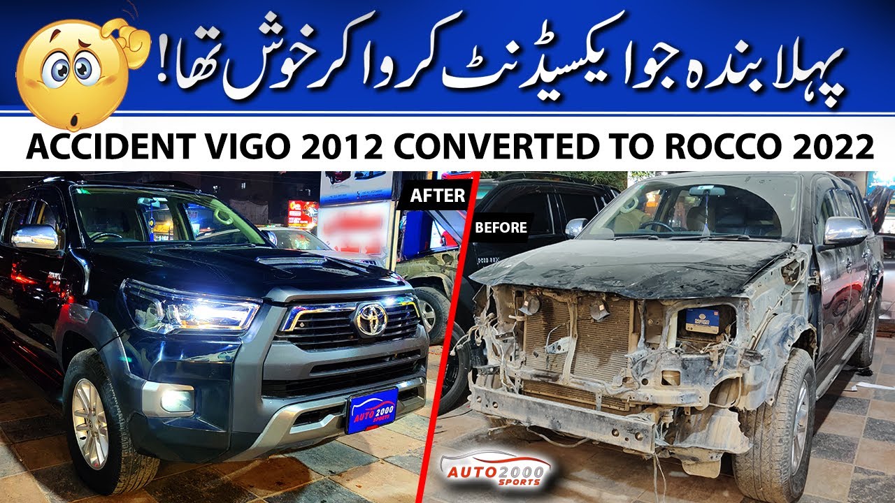 VIGO 2012 To Rocco 2022 Conversion in Lahore Pakistan By Auto2000sports ...