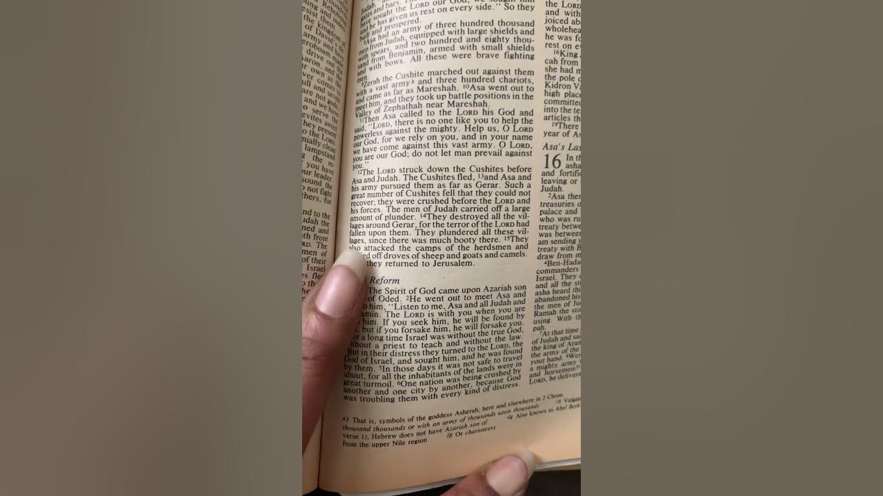 Let’s Read Together ️ Holy Bible page 249 2nd Book of Chronicles | NIV | Pause to Read ️ - YouTube