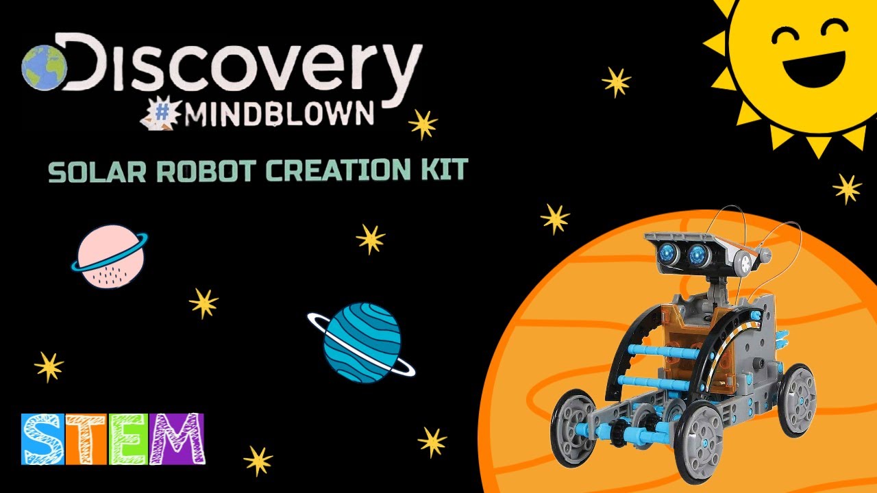 Discovery solar robot creation kit (Montaje paso a paso) - YouTube