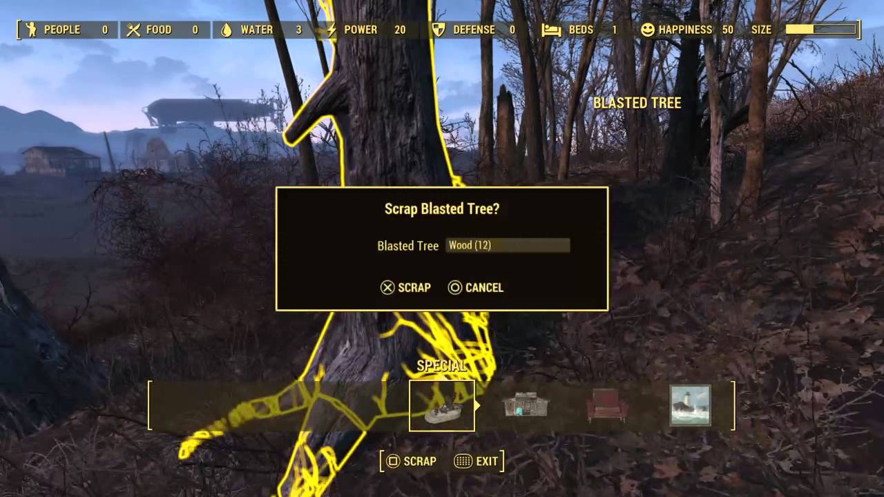 Best way to get Resources in Fallout 4 (map shown at end) - YouTube