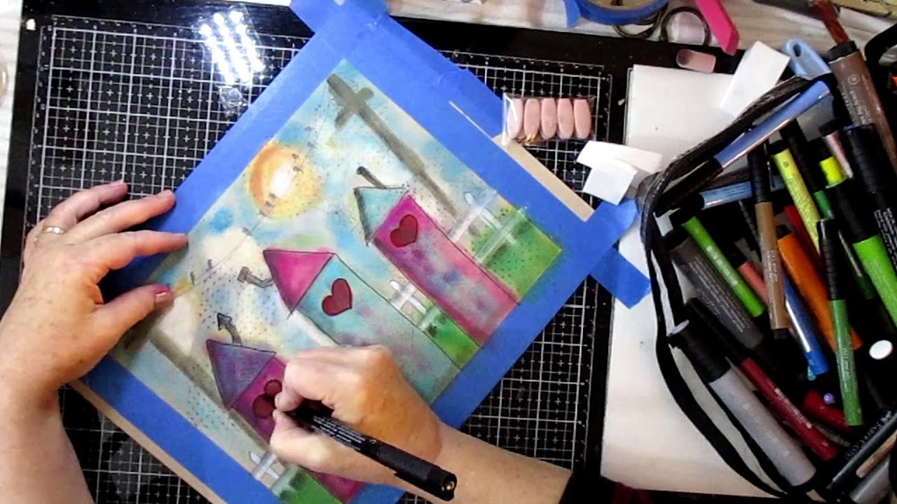 Mixed Media Houses experimenting with media combinations - YouTube