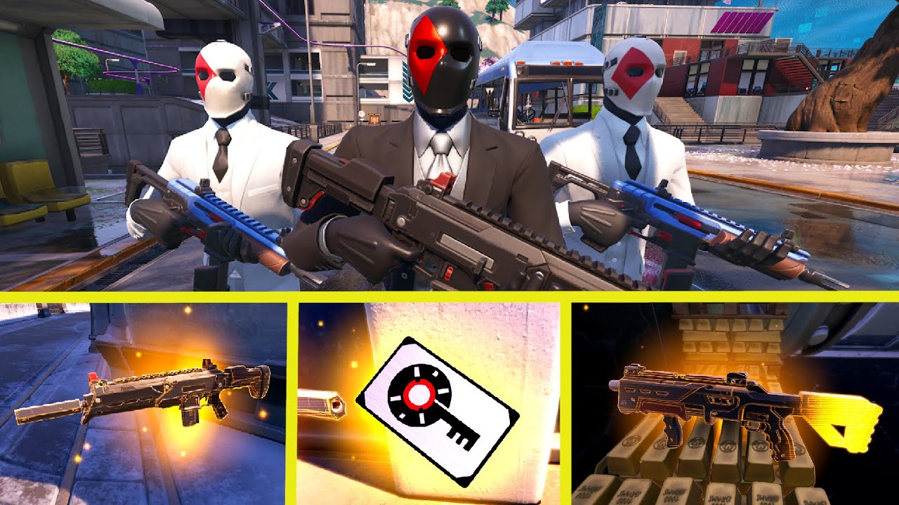 All Mythic Bosses, Weapons & Vault Locations Fortnite - YouTube