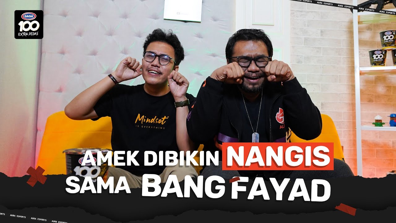 AMEK SAMPE NANGIS KARENA BANG FAYAD | NGOBROL PEDAS w/ AMEK - YouTube