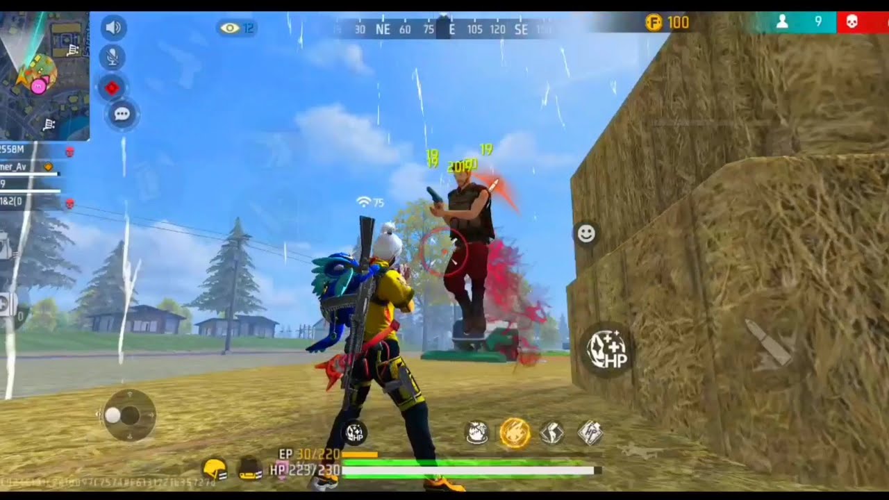 FREE FIRE BATTLE GROUND BR RANKED LAST ZONE 8 KILLS OP MOMENT MUST ...