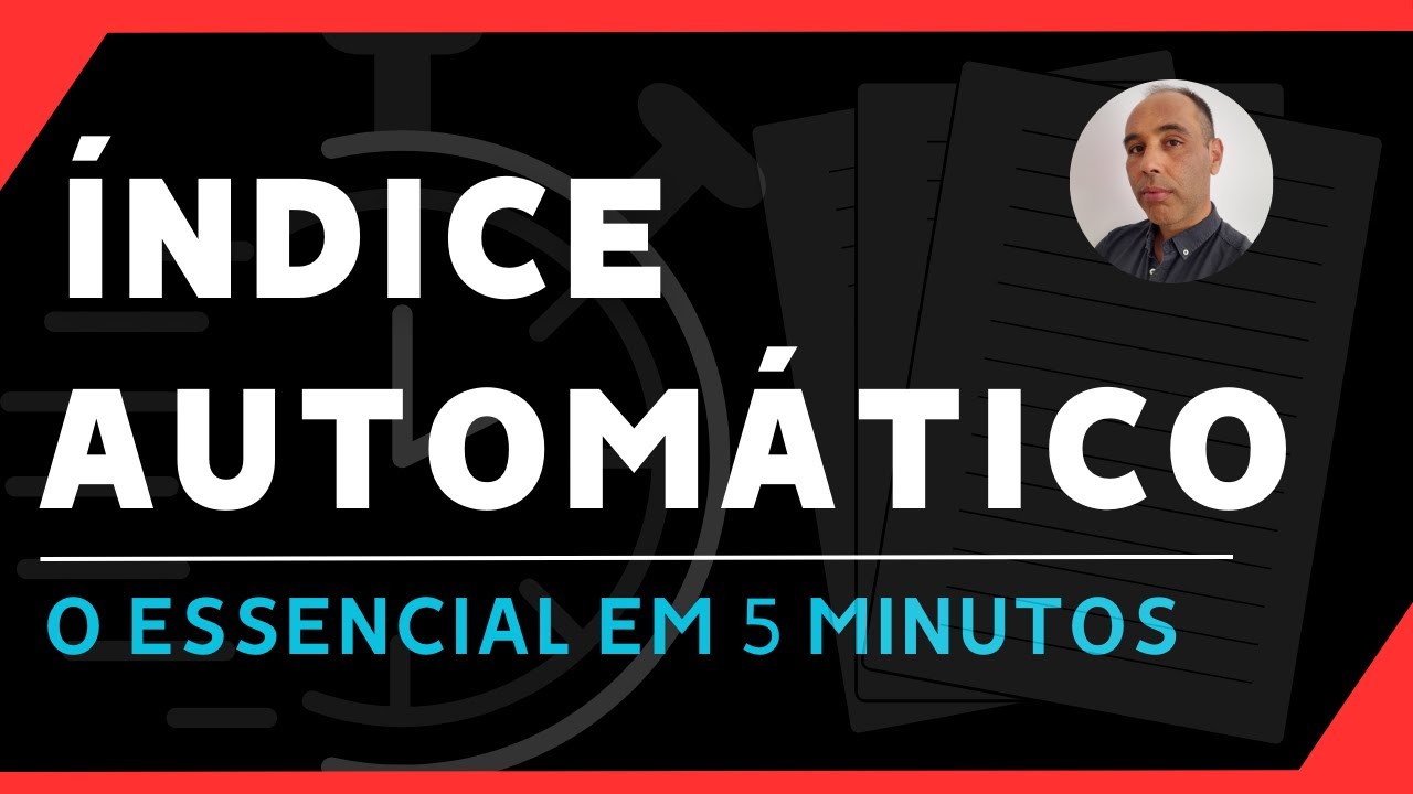Como fazer um índice automático no Word em apenas 5 minutos - YouTube