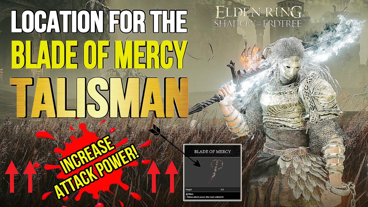 Elden Ring Blade of Mercy Talisman Location Shadow of the Erdtree DLC ...