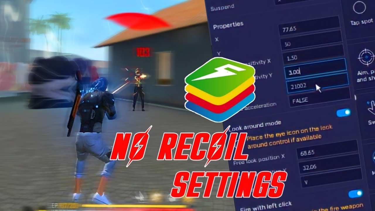 Bluestacks 5 New Best Headshot Settings ⚙️ HUD + keymapping ...