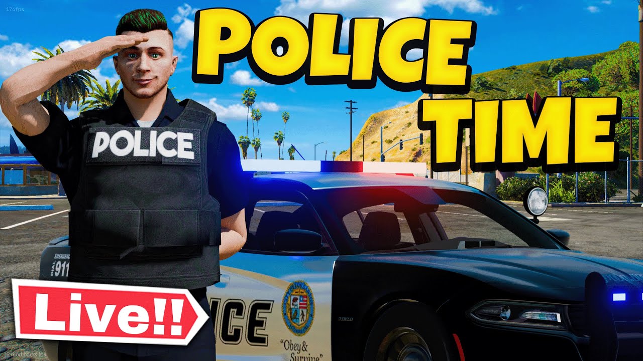 🔴LIVE Police Officer In Redline RP | GTA 5 RP - YouTube