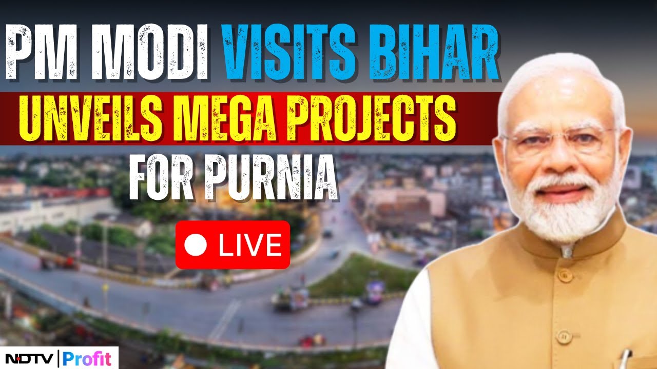 PM Modi LIVE: PM Modi To Launch Purnia Airport, Makhana Board ...