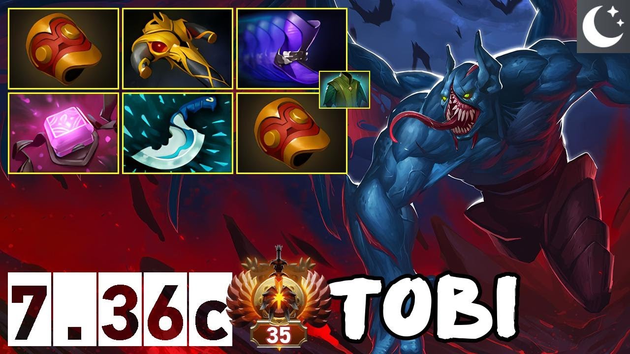 Offlane Night Stalker [Night Reign] - Tobi - 7.36c - Immortal Dota 2 ...