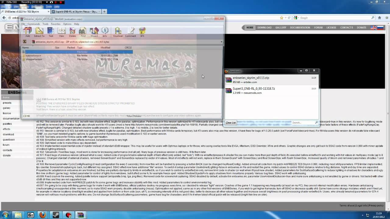 Gaming Modding Tutorials Part 1 - Installing an ENB Guide - YouTube