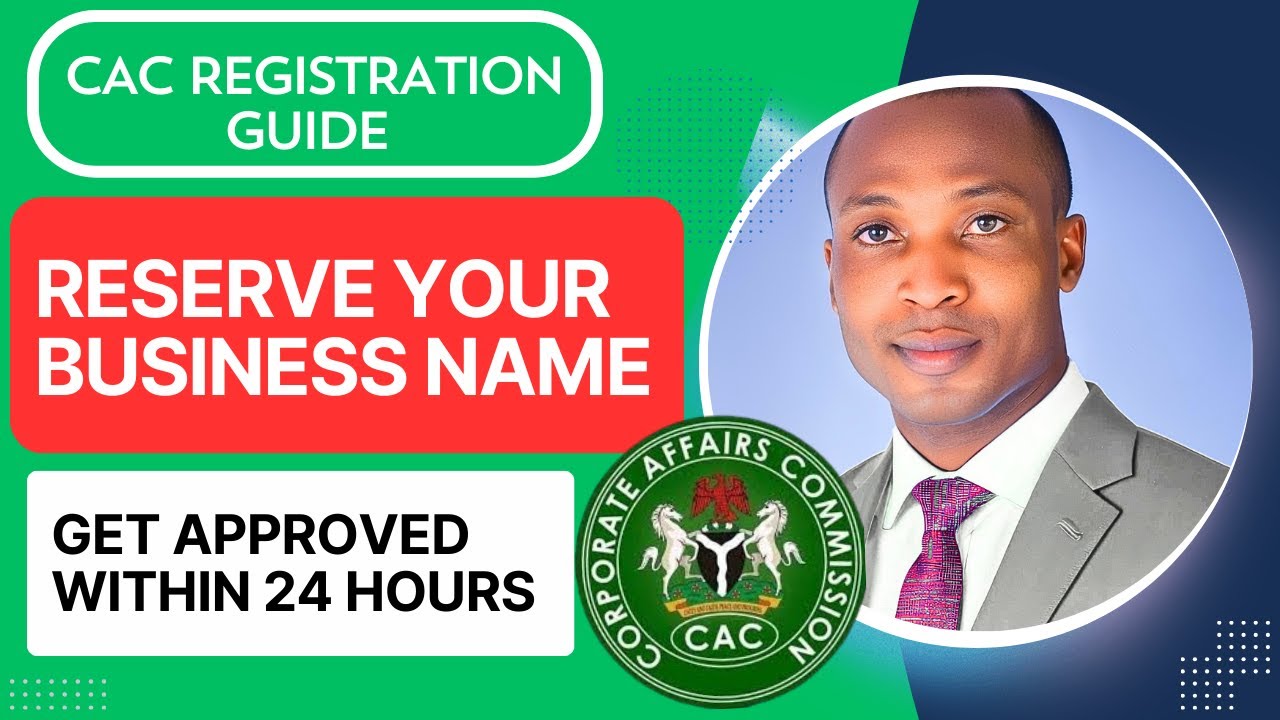 How To Do Name Search and Reservation of Business Name With CAC #cac # ...