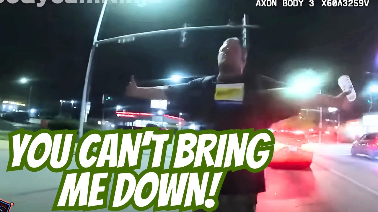 Man Seems UNSTOPPABLE After Tazer And Pepper Spray! - YouTube