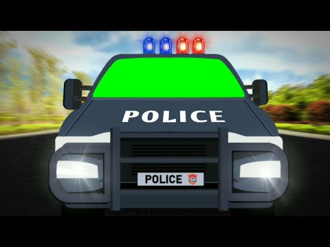 Police Car Window Green Screen Video Effects || Police Car VFX - YouTube
