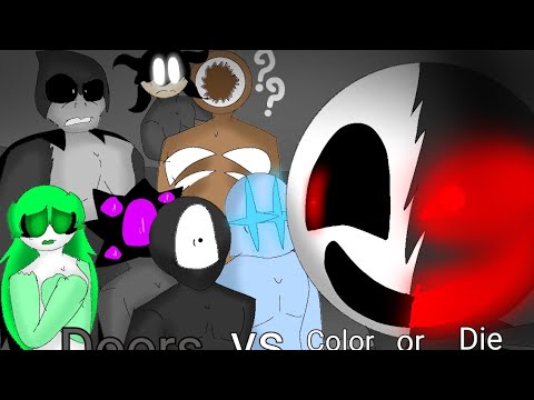 Doors Vs color or die (Part 2) stikman corrupt - YouTube