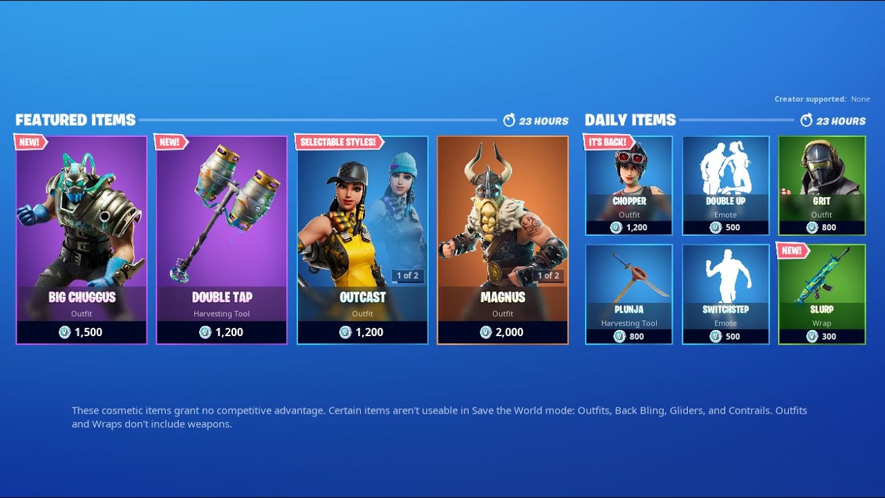 Fortnite Chapter2 Item Shop Today *November 22, 2019 - YouTube