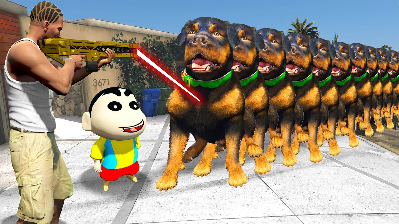GTA 5 : Franklin's One Bullet vs 1000 Chop In GTA 5 ! - YouTube
