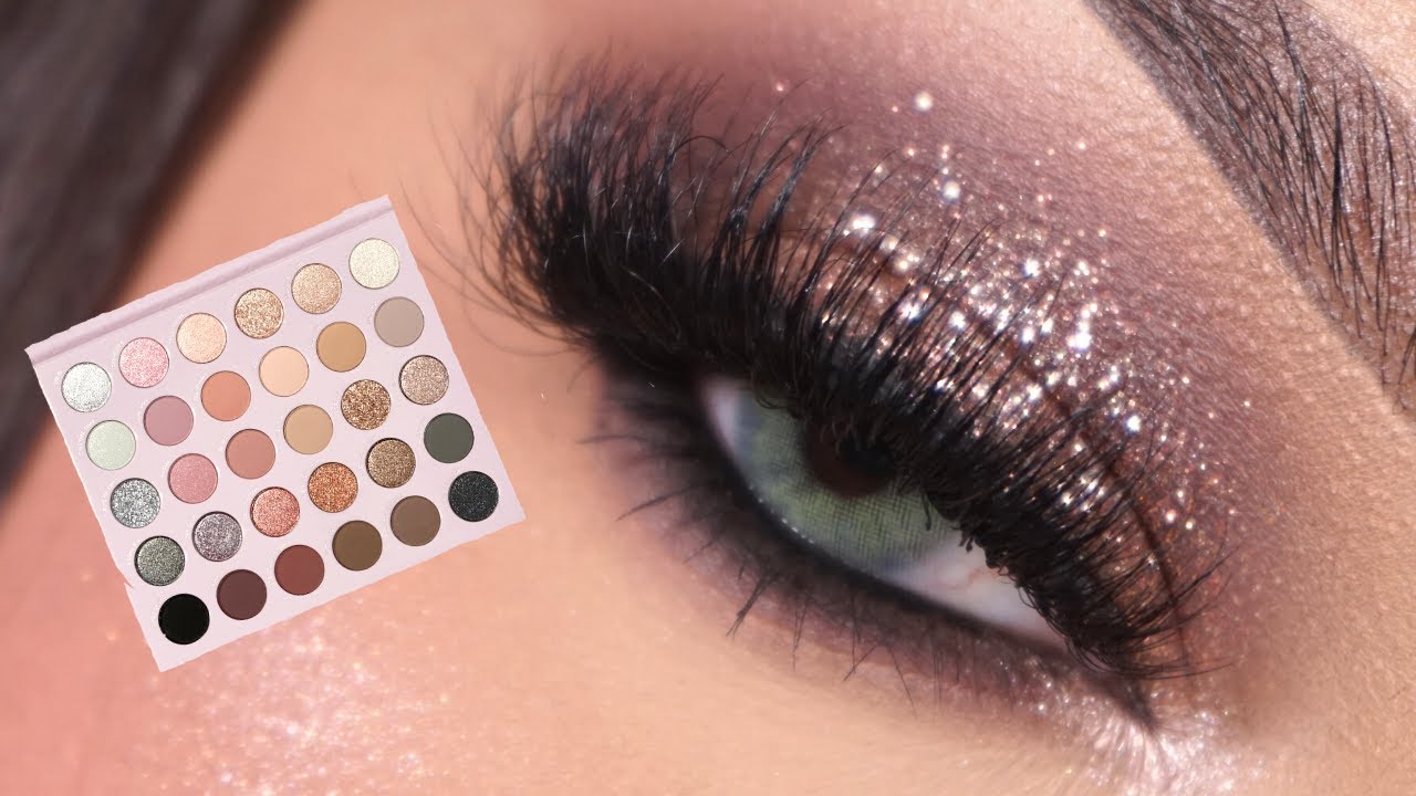 COLOURPOP ROCK CANDY PALETTE TUTORIAL | BRIDAL EYE MAKEUP TUTORIAL ...