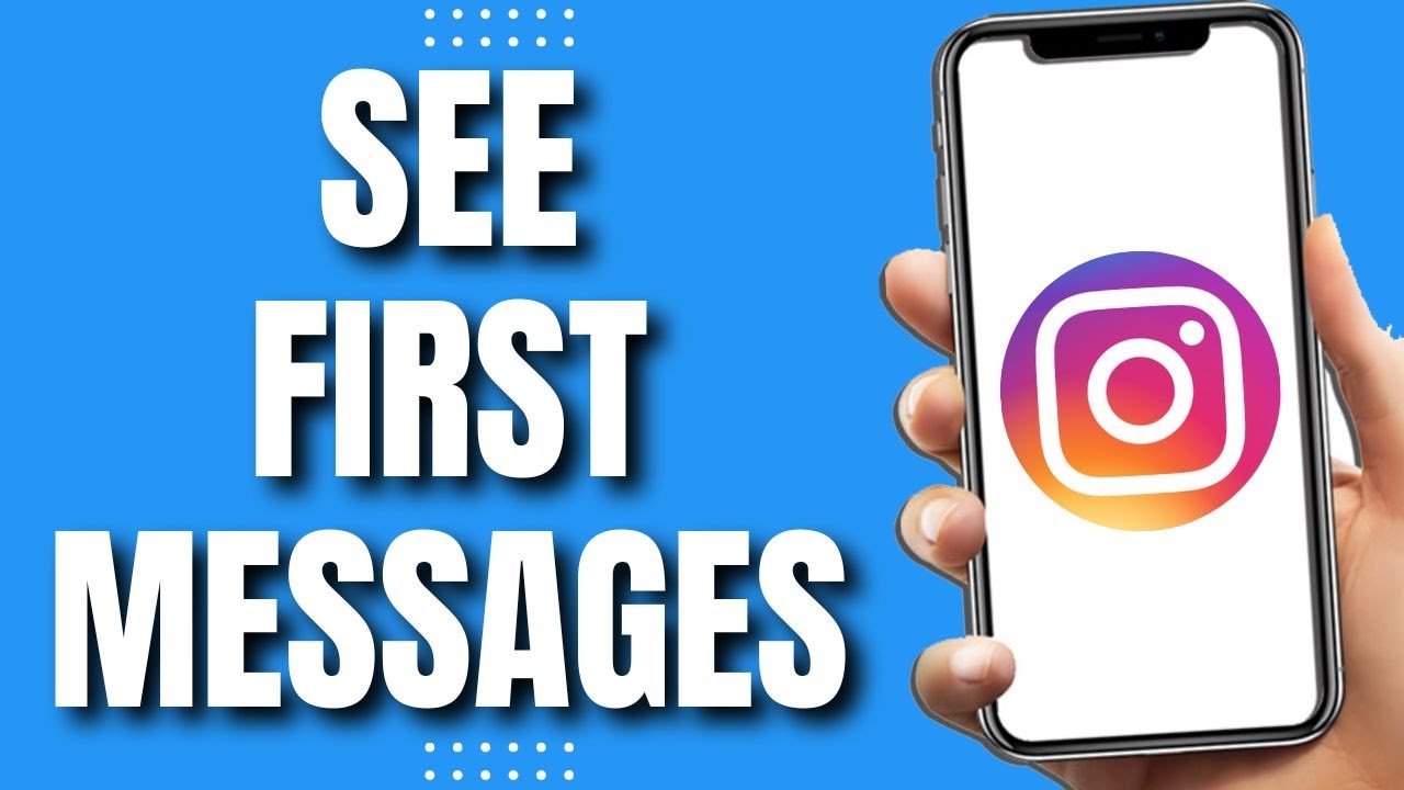 How to See First Message On Instagram iPhone (Easy & New 2023) - YouTube
