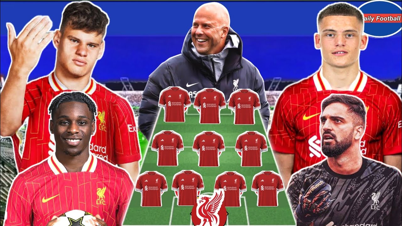 Liverpool 2025-26 Lineup With 4 New Signing 😍 Liverpool Confirmed ...