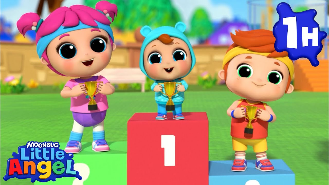 Sports Song | Colorful Little Angel Sing Along Nursery Rhymes - YouTube ...