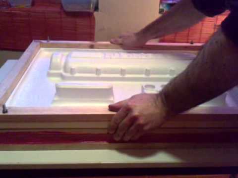 vacuum forming PC case - YouTube