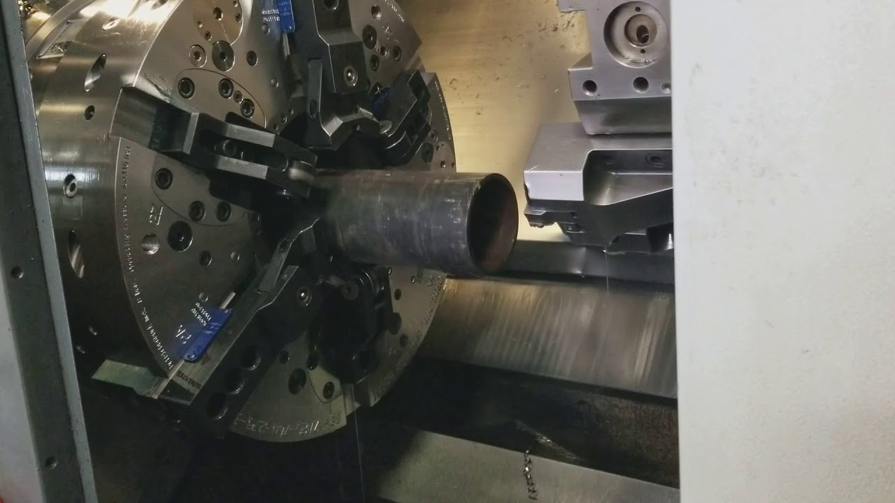 Republic Tube's SMW Autoblok self-centering chuck - YouTube