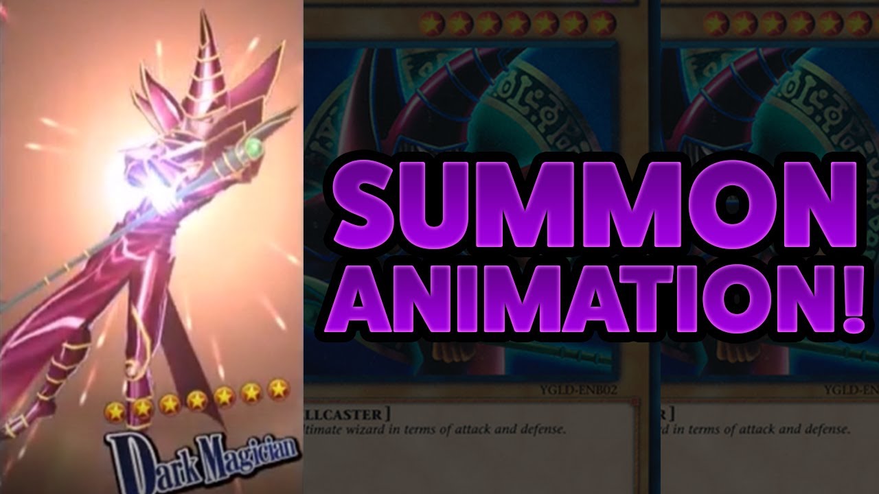 Arkana's Red Dark Magician Summon Animation | Yu-Gi-Oh! Duel Links ...