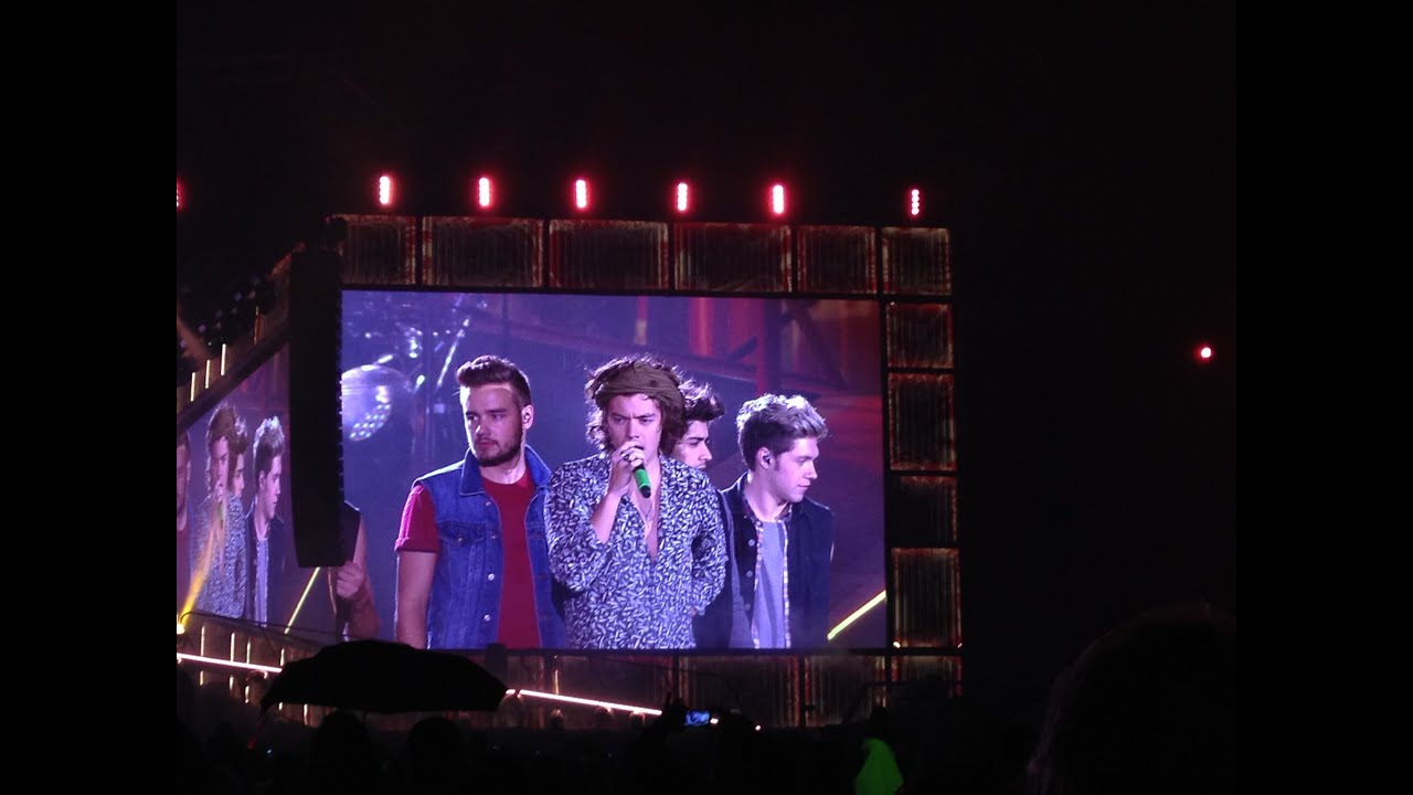 One Direction - Little Things (Live @ Milano San Siro 29 Giugno 2014 ...