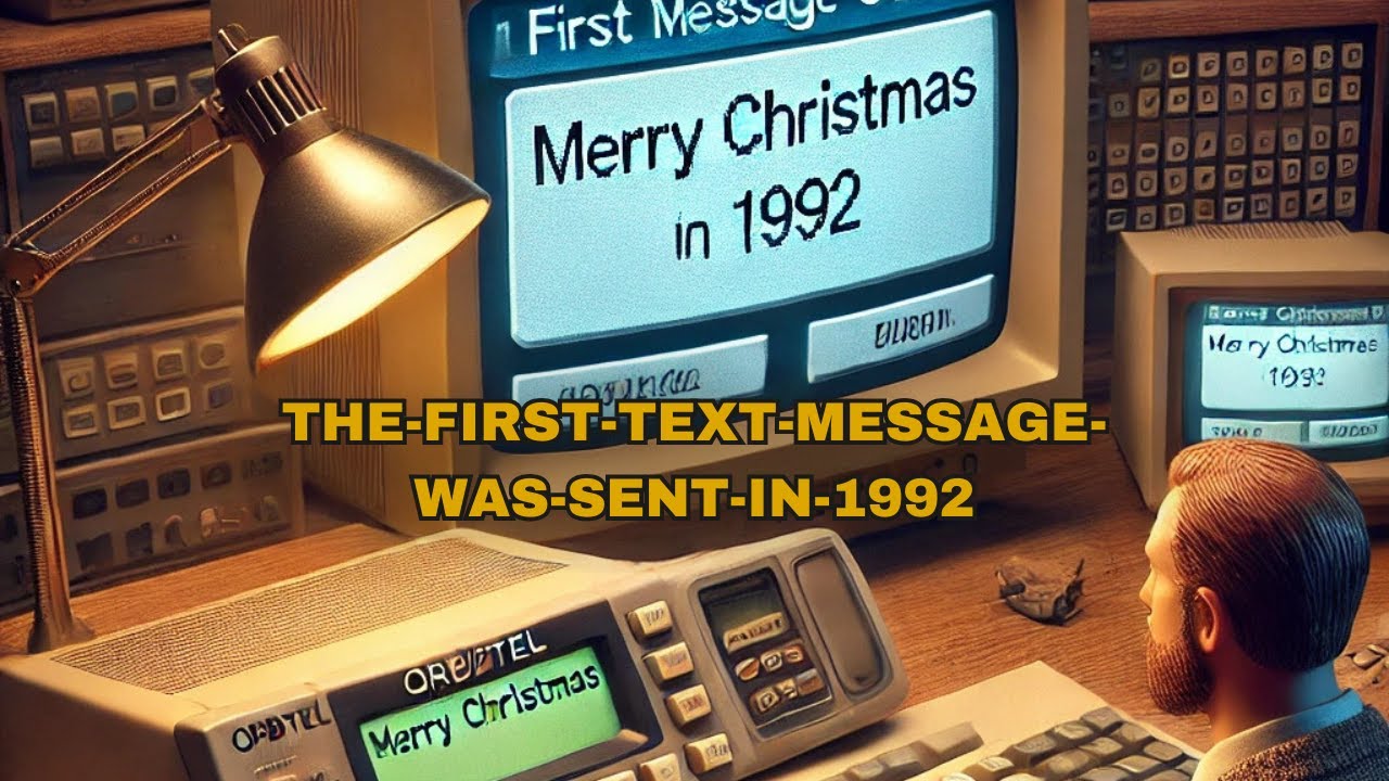 The First Text Message Was Sent in 1992 – And It Changed Everything 🚀📱 ...