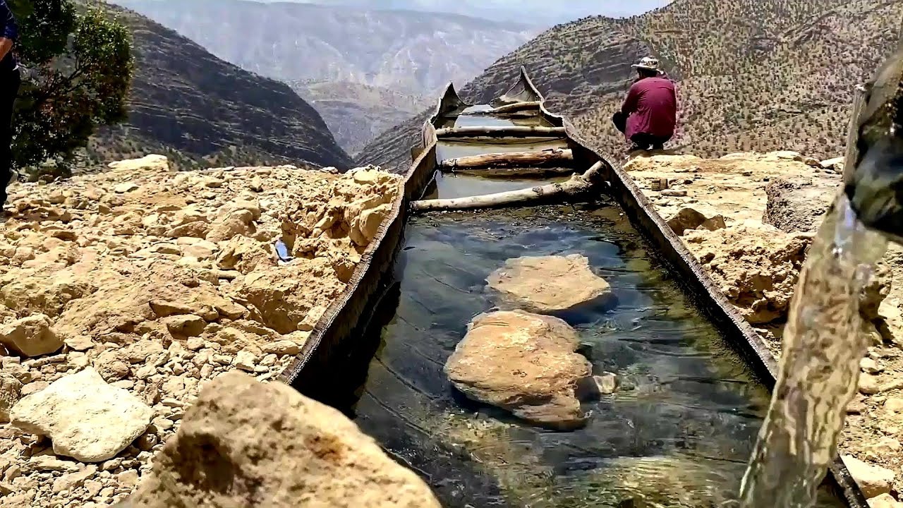 Nomadic village life:Places you see for the first time - YouTube